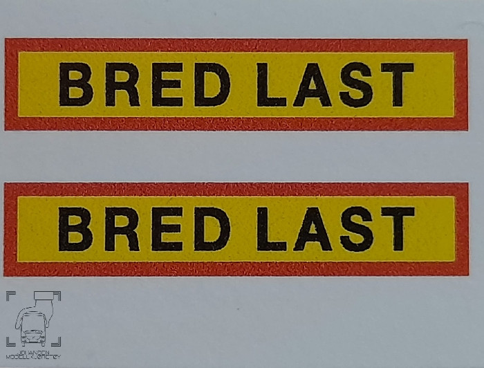 Bred Last Skilt :: Johansen Modellkjøretøy